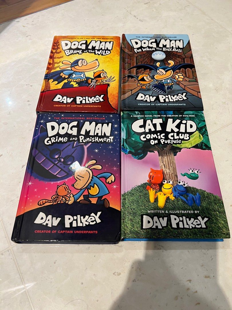 Dog man & Cat kid, Hobbies & Toys, Books & Magazines, Fiction & Non ...