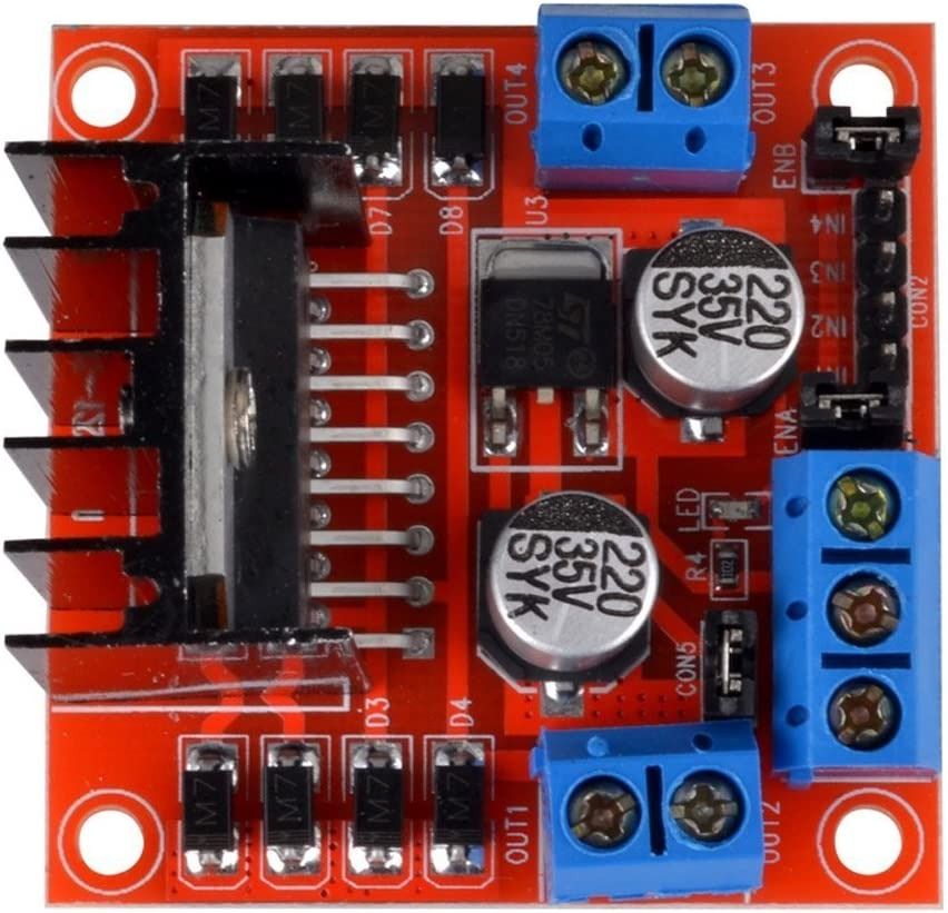 DollaTek Mini Stepper Motor Drive Controller Board Module L298N Dual H ...