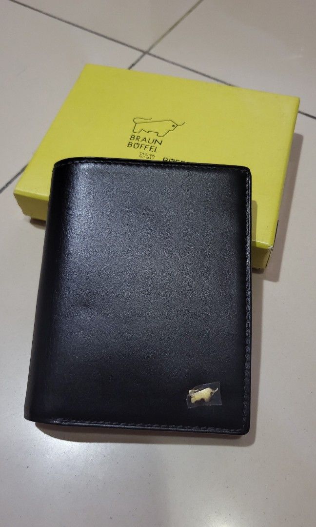 Dompet pria Braun Buffel, Fesyen Pria, Tas & Dompet , Dompet di Carousell