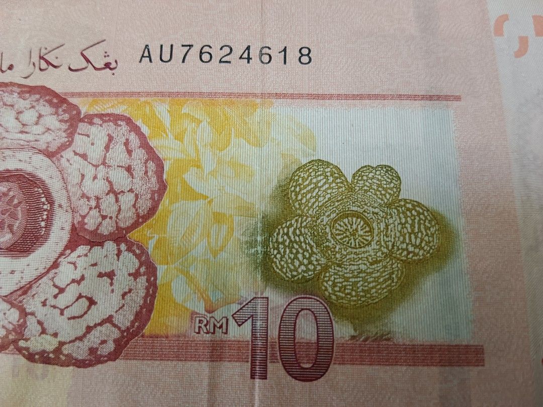 Duit malaysia RM10 bunga hitam, Hobbies & Toys, Collectibles ...