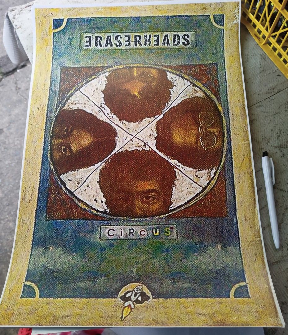 ERASERHEADS POSTERS FOR SALE, Furniture & Home Living, Home Decor, Wall ...