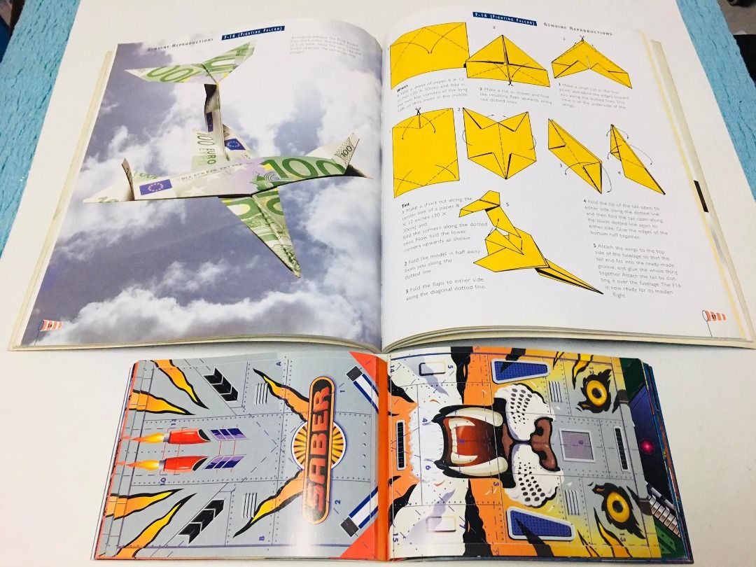Fantastic Paper Airplanes, Pocket Flyers Book Bundle, Hobbies & Toys ...