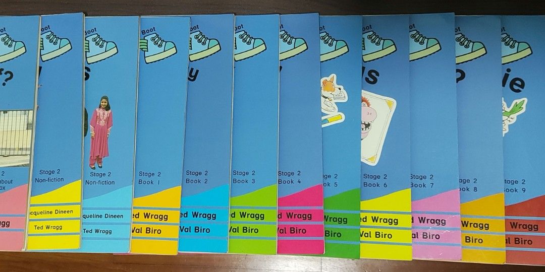 Flying Boot Stage 2 Books (Ted Wragg), Hobbies & Toys, Books ...