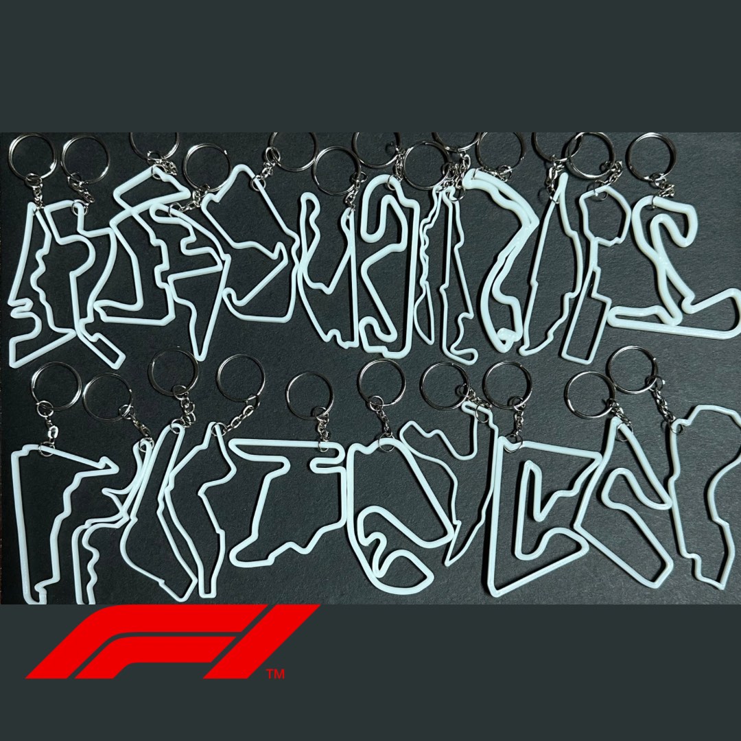 Formula 1 F1 Track Keychains, Hobbies & Toys, Memorabilia ...