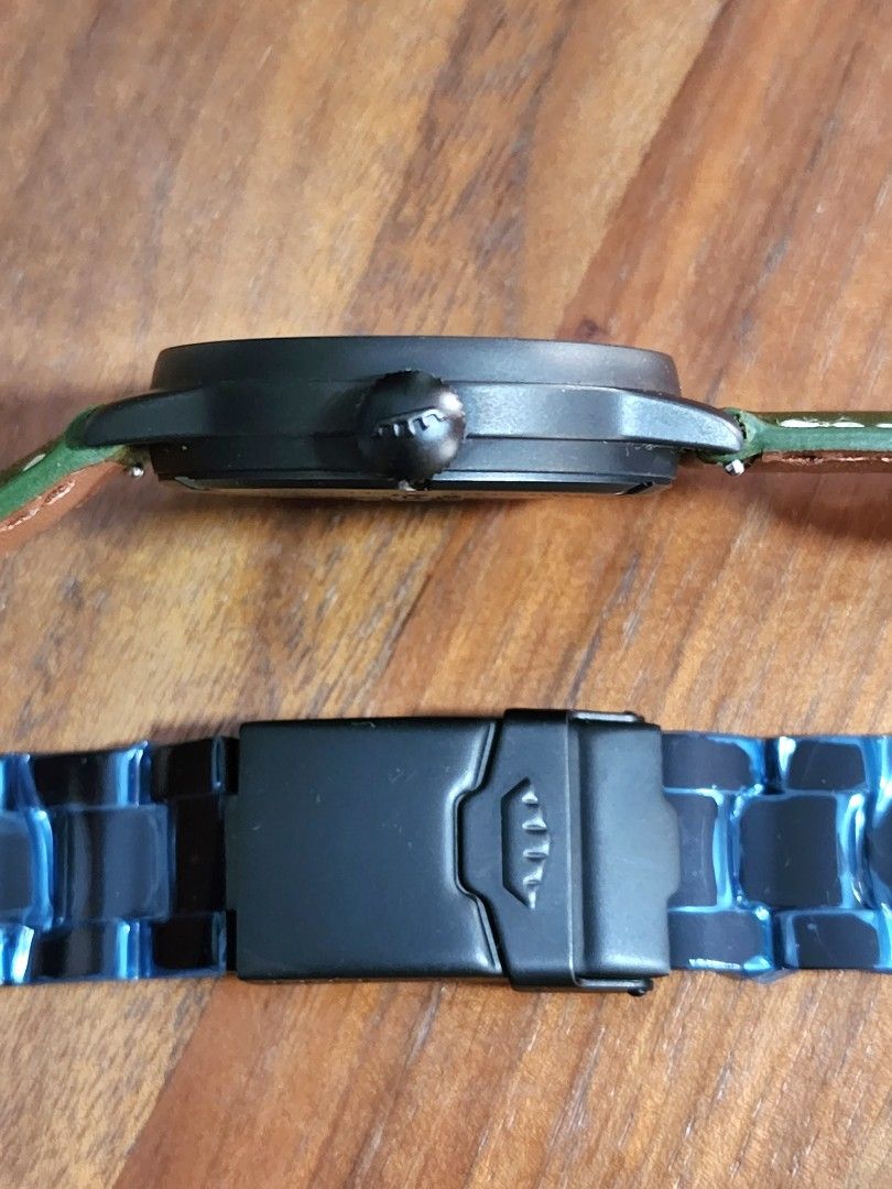 Fortis Flieger GMT (Black PVD), Luxury, Watches on Carousell