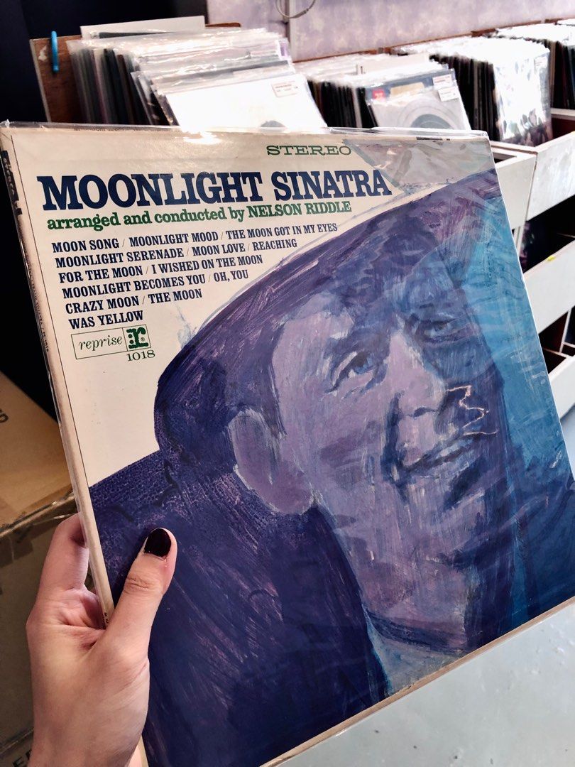 Frank Sinatra - Moonlight Sinatra (1966 US pressing vinyl record lp ...
