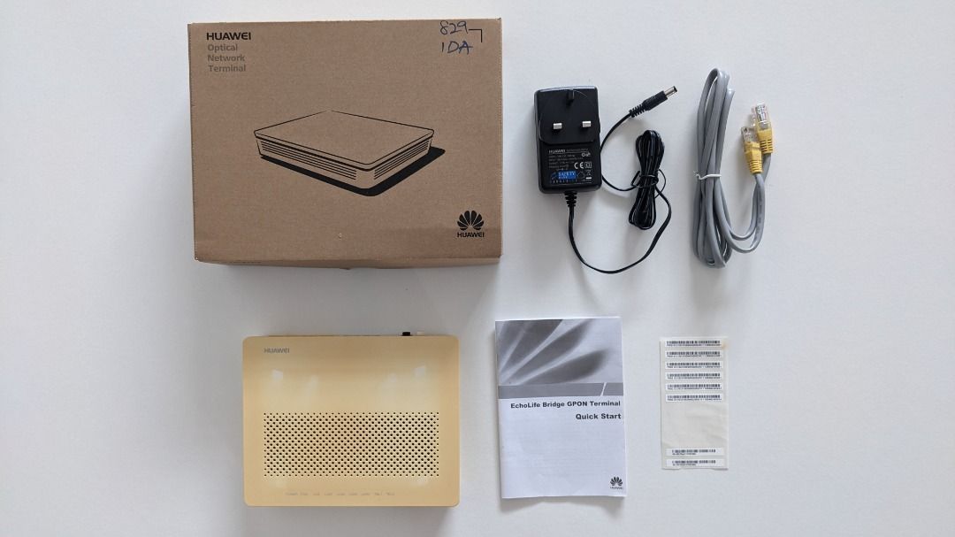 Free Huawei EchoLife HG8240H ONT, Asus RT-N12 3-in-1 Router, Computers ...