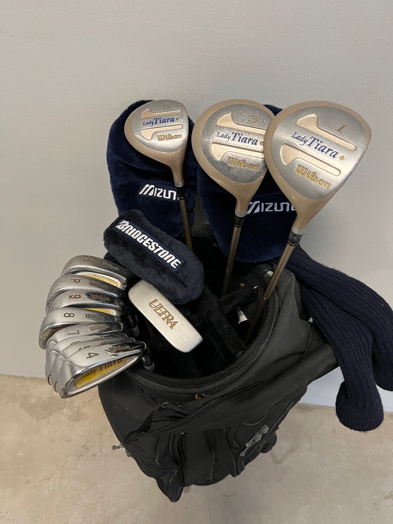 FULL LADIES Wilson Lady Tiara Golf Set [Lightweight Ladies Flex ...