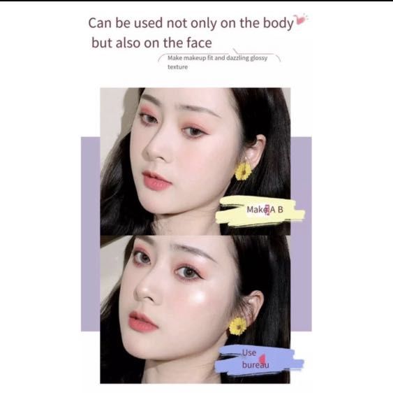 Glitter Puff Ball Beauty And Personal Care Face Makeup On Carousell