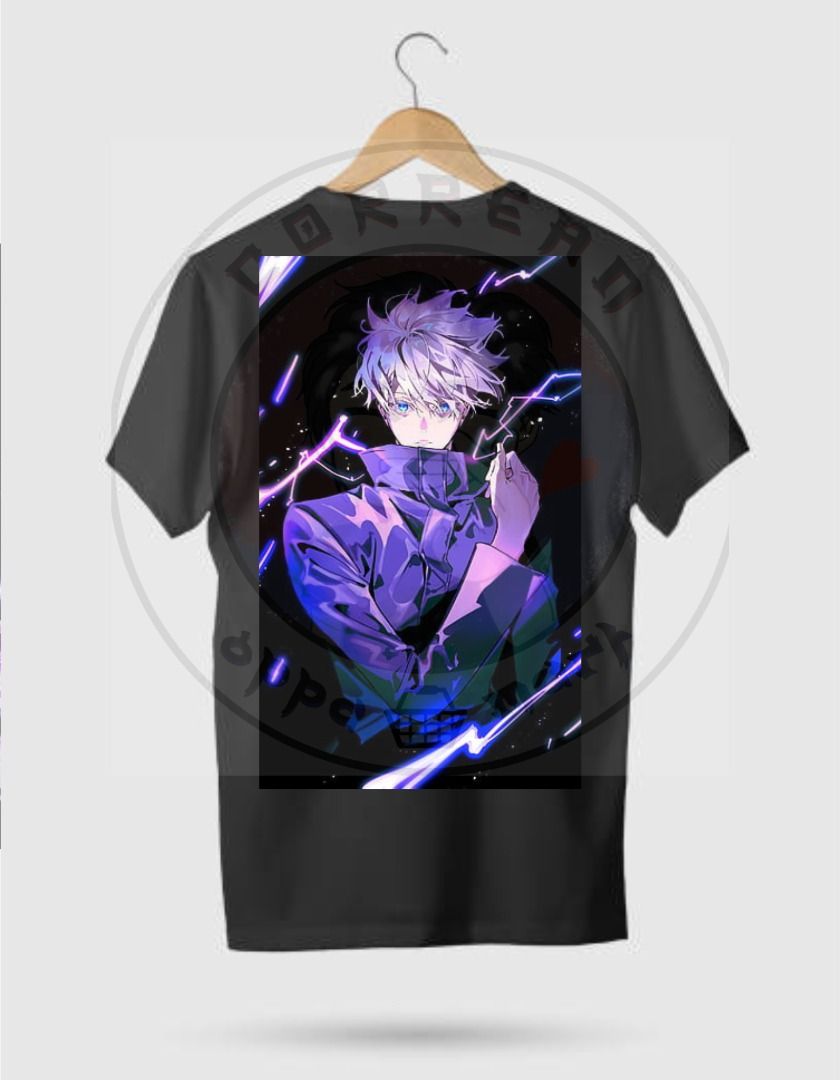 GOJO ANIME TSHIRT, GOJO SATORU TSHIRT, JUJUTSU KAISEN ANIME TSHIRT ...