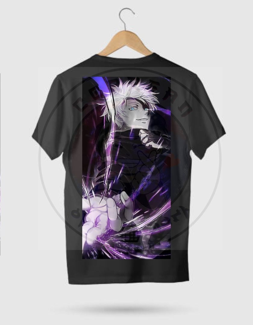 GOJO ANIME TSHIRT, GOJO SATORU TSHIRT, JUJUTSU KAISEN ANIME TSHIRT ...