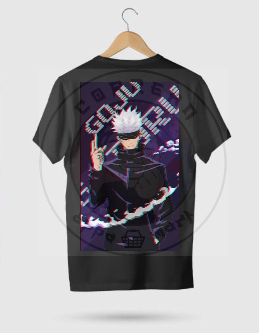 GOJO ANIME TSHIRT, GOJO SATORU TSHIRT, JUJUTSU KAISEN ANIME TSHIRT ...