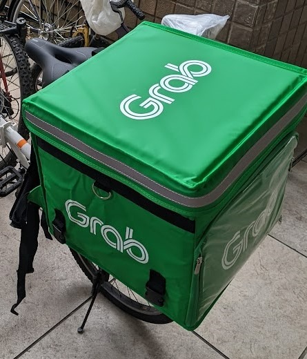 Grabfood Delivery Box, Men's Fashion, Bags, Backpacks on Carousell
