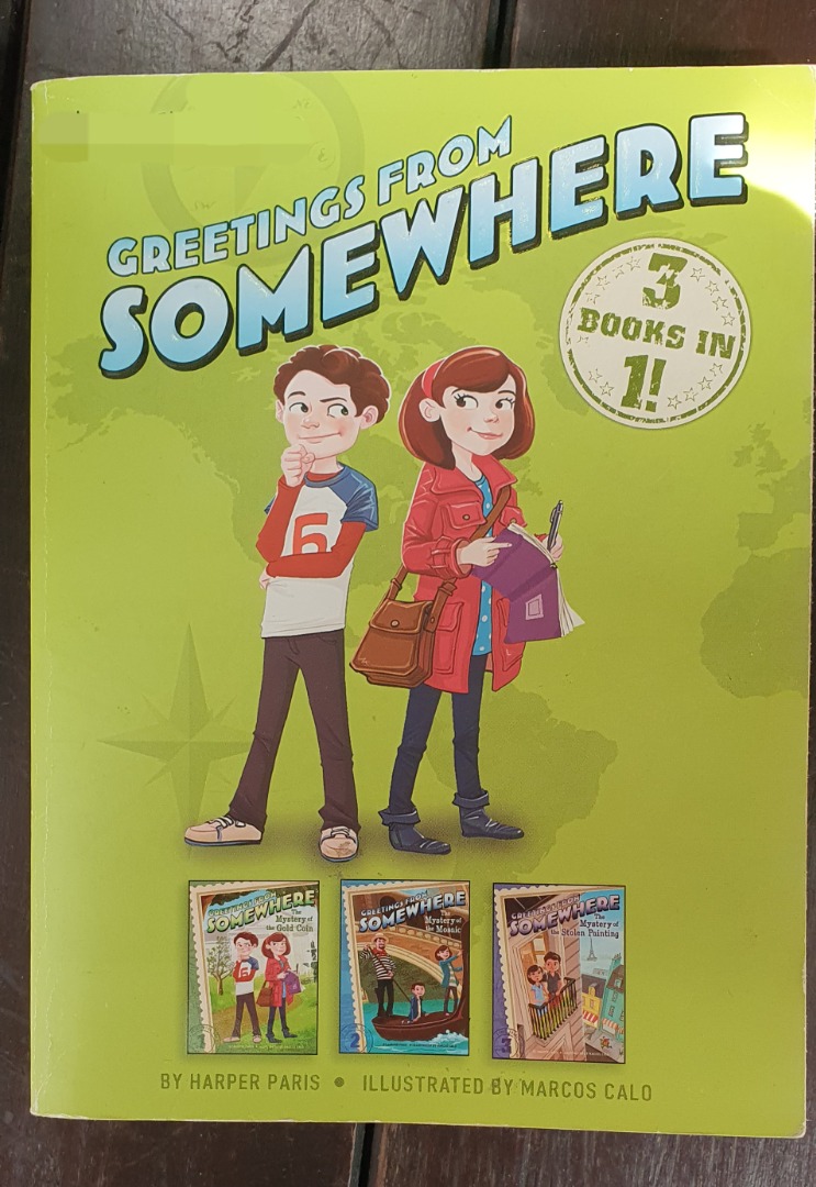 Greetings from Somewhere 3 Books in 1!: The Mystery of the Gold Coin ...