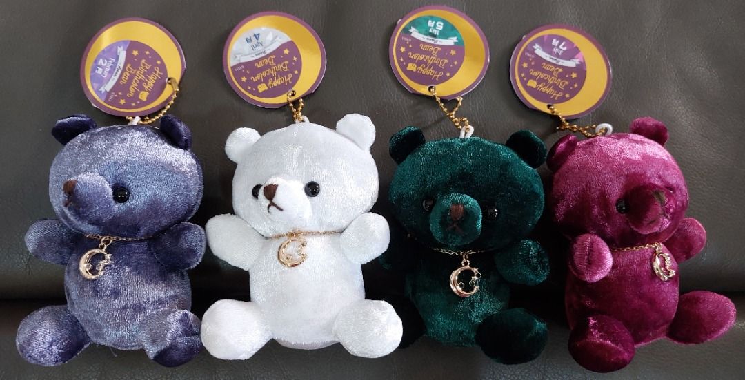 Happy Birth Month Colour Bear Moon (10cm), Hobbies & Toys, Toys & Games ...