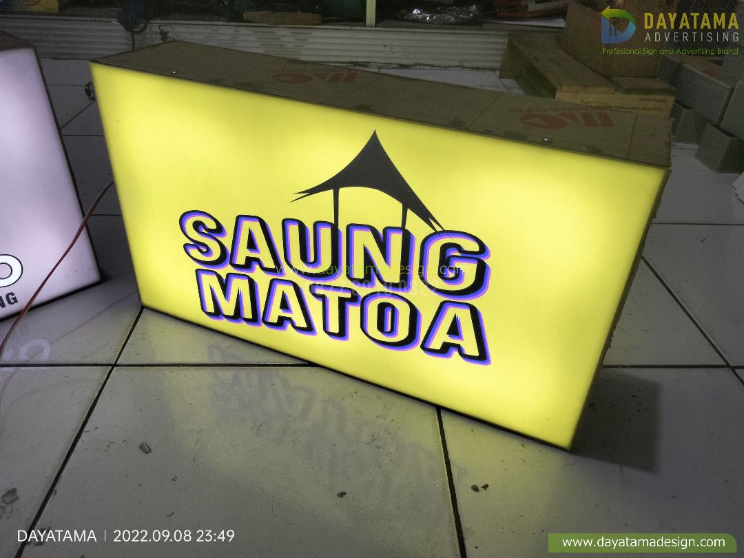 Harga Murah Neon Box Bandung dan Cimahi, Desain & Kerajinan Tangan ...