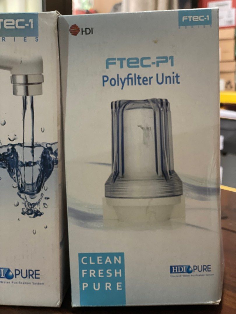 HDI Pure Ftec-1 water purification system made in Japan, Kitchen ...