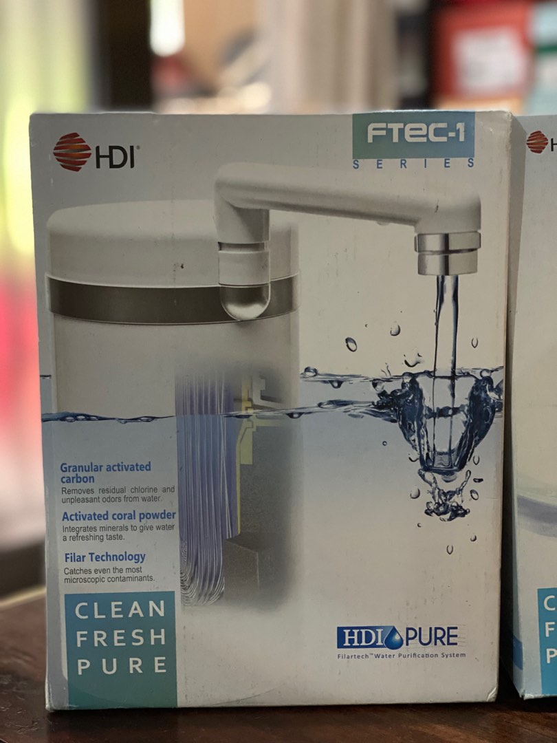 HDI Pure Ftec-1 water purification system made in Japan, Kitchen ...