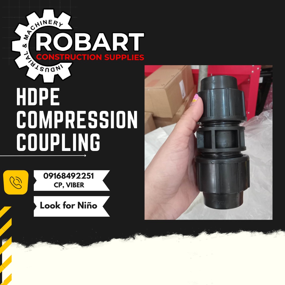 HDPE compression coupling, Commercial & Industrial, Construction Tools ...