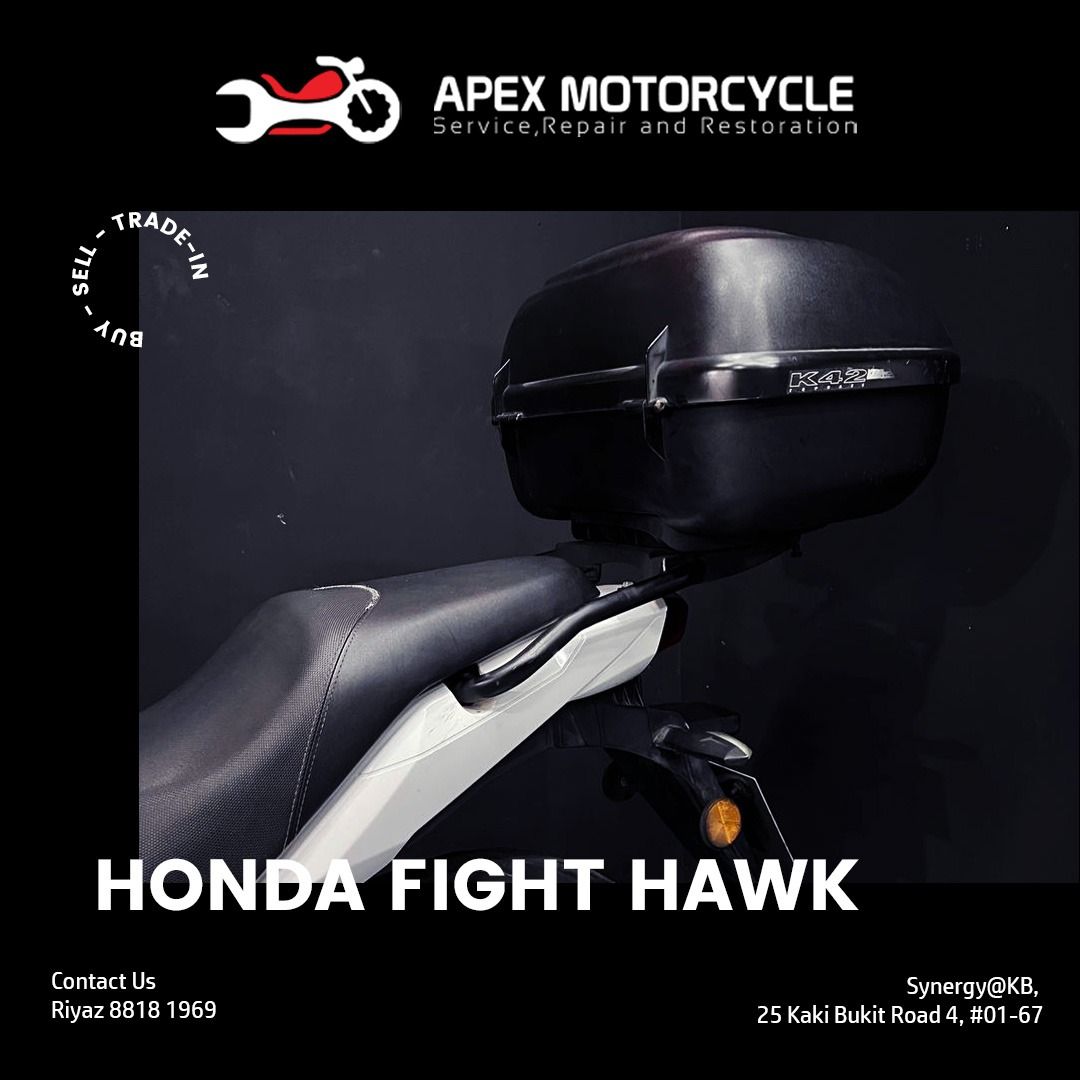 Honda CBF190X Fight Hawk (COE EXPIRY 11/2027), Motorcycles, Motorcycles for Sale, Class 2B on ...
