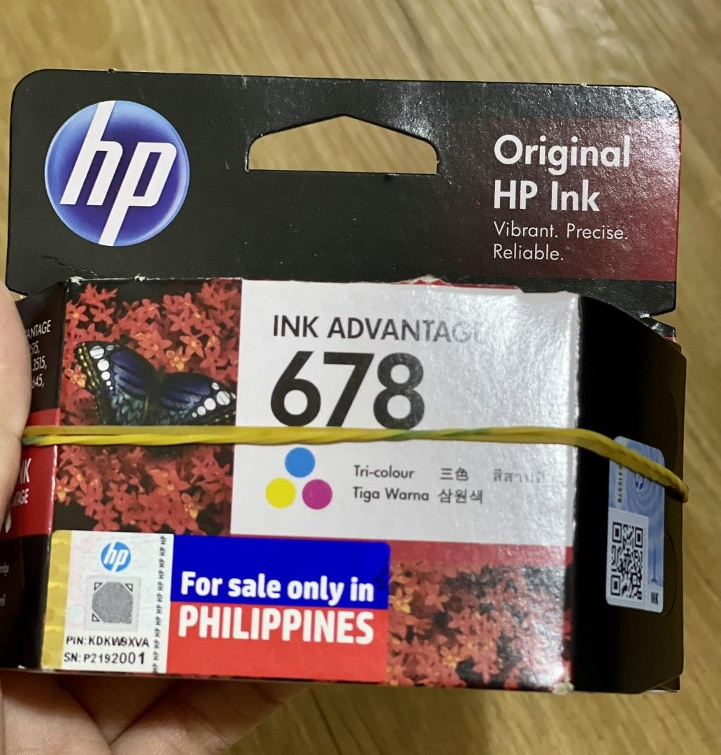 HP 678 colored ink, Computers & Tech, Printers, Scanners & Copiers on ...