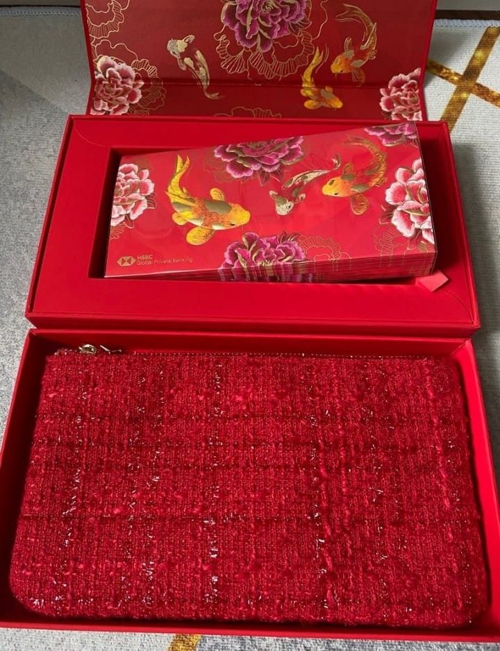 HSBC Global Private Banking Pouch 2023 red packet/Angpow/Ang pow/angpau ...