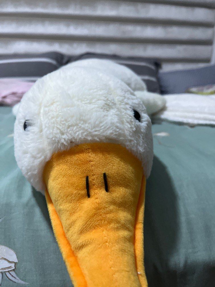 Huge 1meter Duck plushie, Furniture & Home Living, Home Decor, Cushions ...