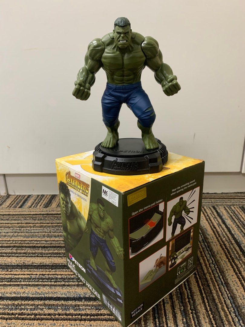 HULK MEMO PAD HOLDER - PETRON INFINITY WAR 2018, Hobbies & Toys, Toys ...