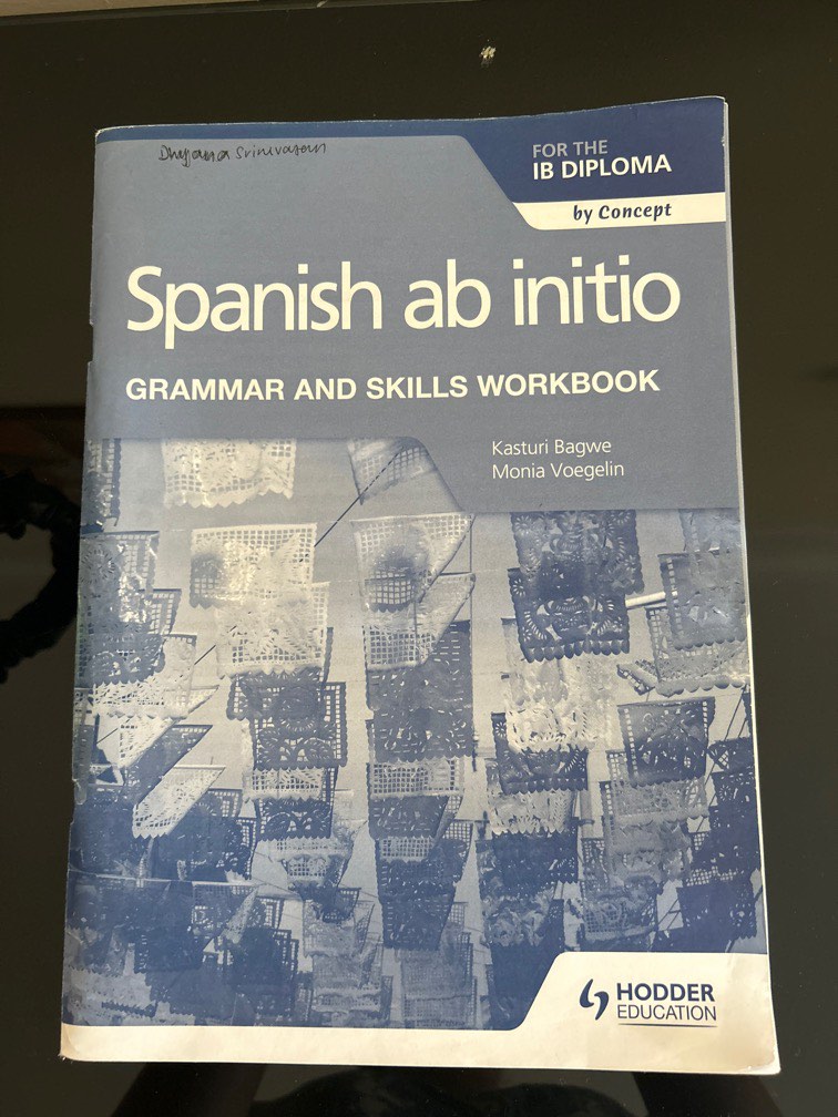 IB Spanish Ab initio- work book, Hobbies & Toys, Books & Magazines ...