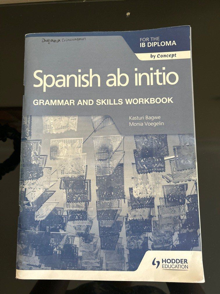 IB Spanish Ab initio- work book, Hobbies & Toys, Books & Magazines ...