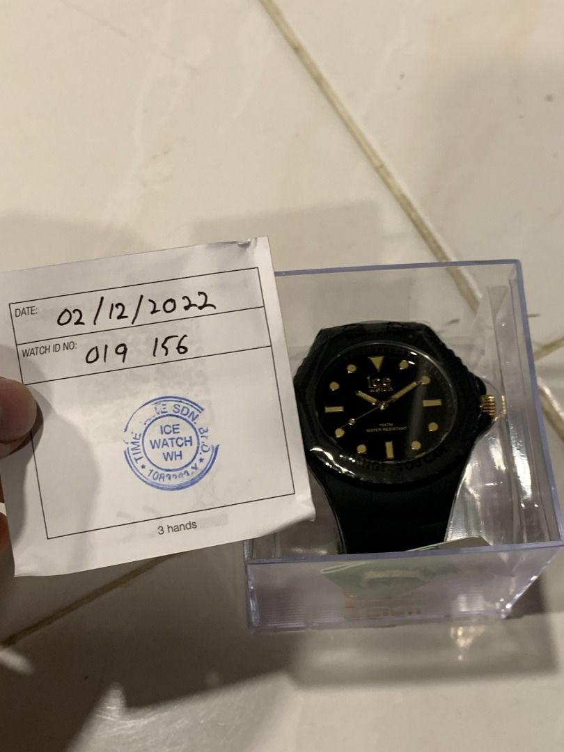 Ice-Watch ICE generation - Black gold, Men's Fashion, Watches ...