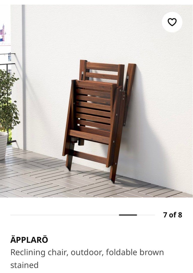 IKEA Applaro Reclining Chair with delivery $5 , Furniture & Home Living ...