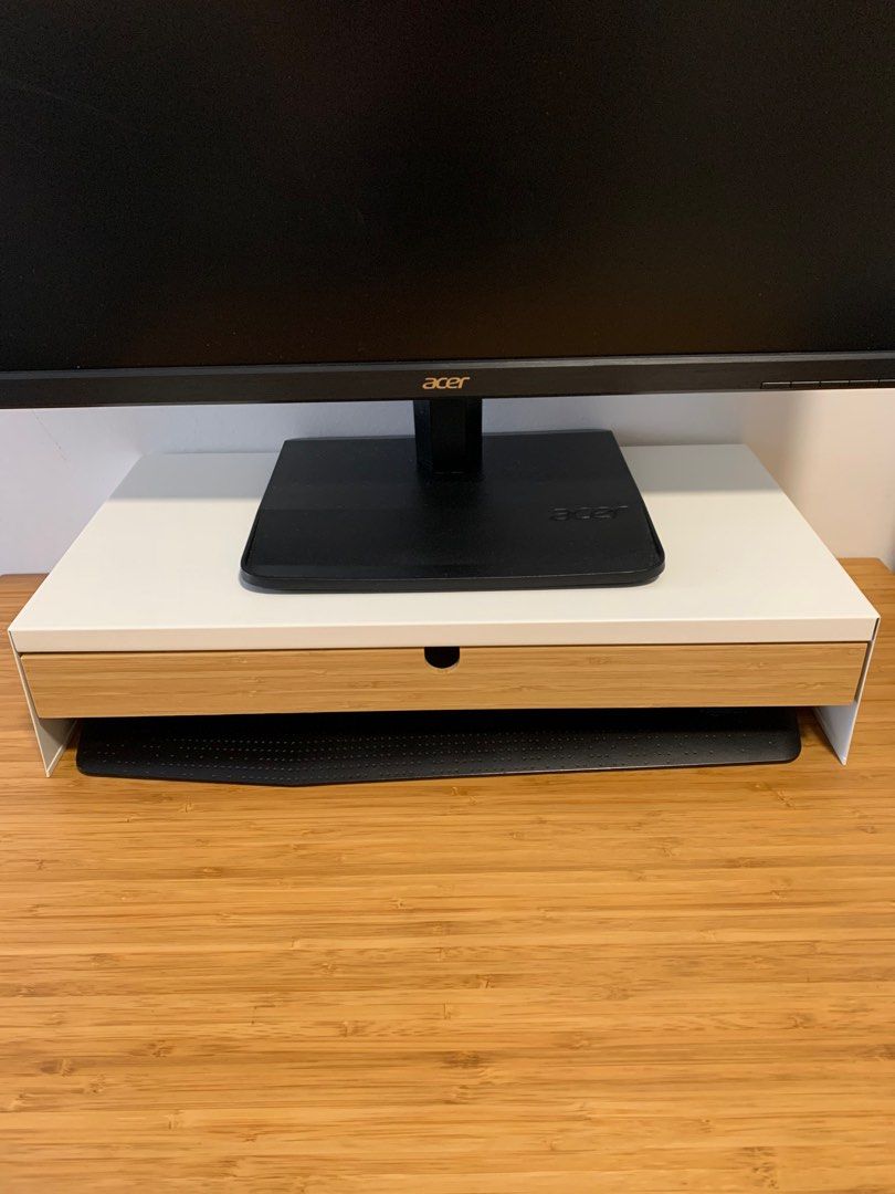 IKEA ELLOVEN Monitor Stand with Drawer, Computers & Tech, Parts ...
