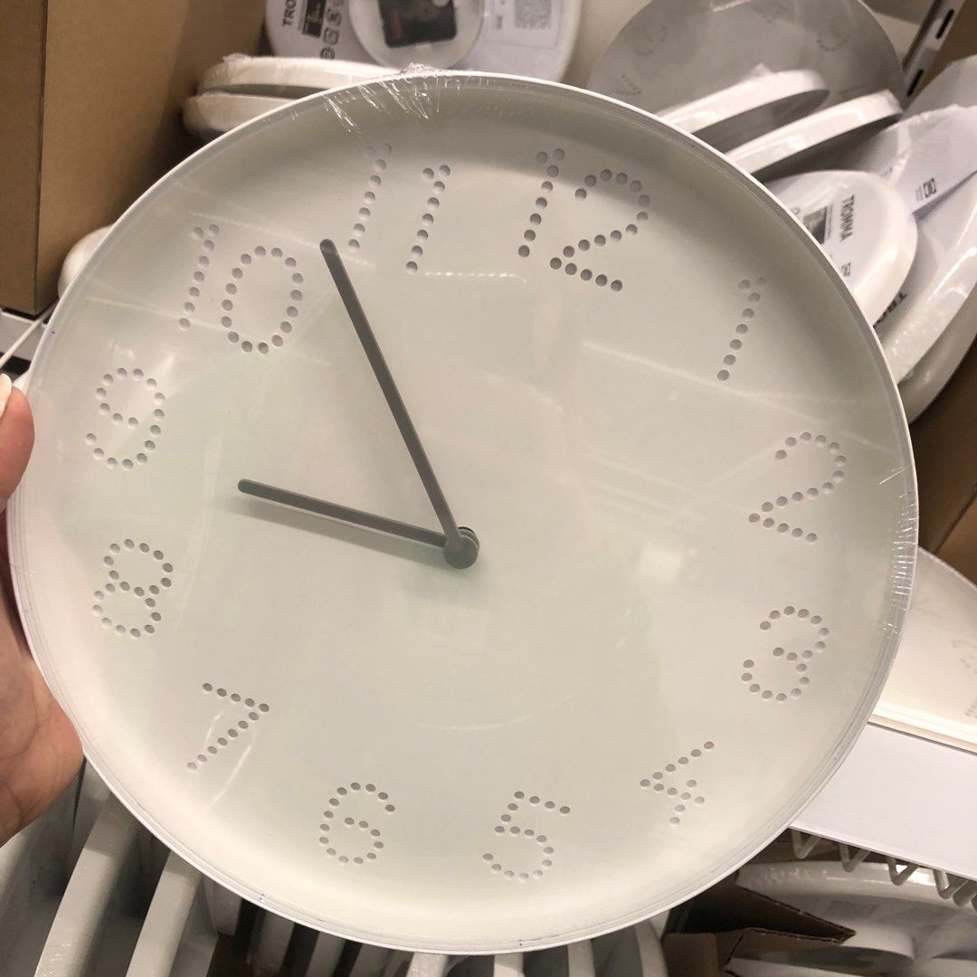 IKEA Wall clock, Furniture & Home Living, Furniture, Other Home ...