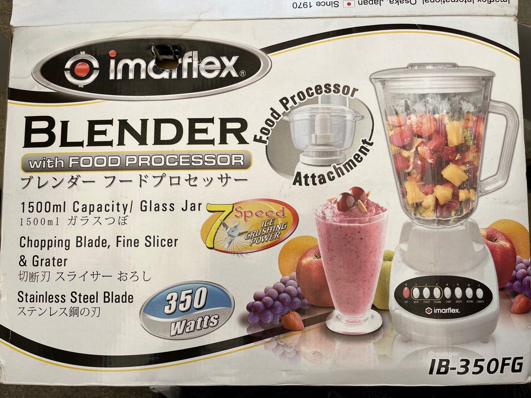 Imarflex Blender IB -350FG Accessories Only, Furniture & Home Living ...