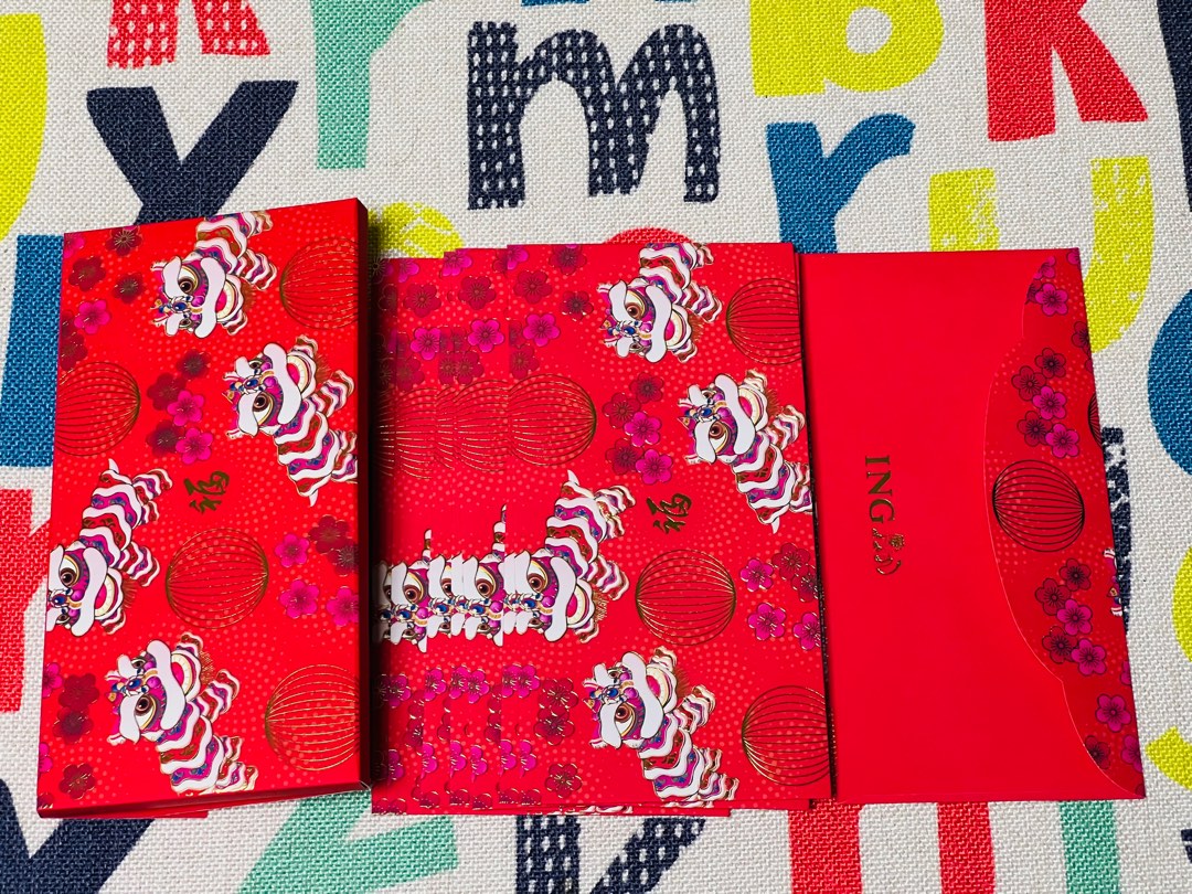 Ing red packet, Hobbies & Toys, Stationery & Craft, Art & Prints on ...