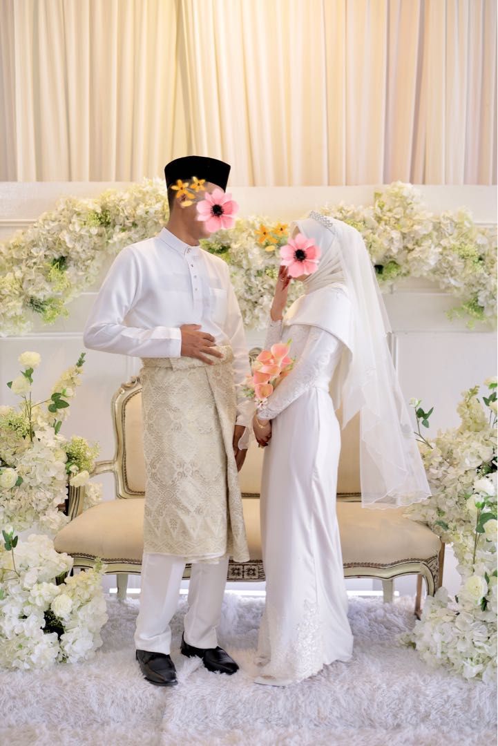 JAKEL BAJU MELAYU NIKAH, Men's Fashion, Muslim Wear, Baju Melayu on ...