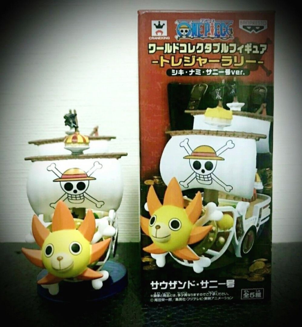 Japan ver. WCF ONE PIECE PRIVATE SHIP THOUSAND SUNNY, 興趣及遊戲, 玩具 & 遊戲類 ...