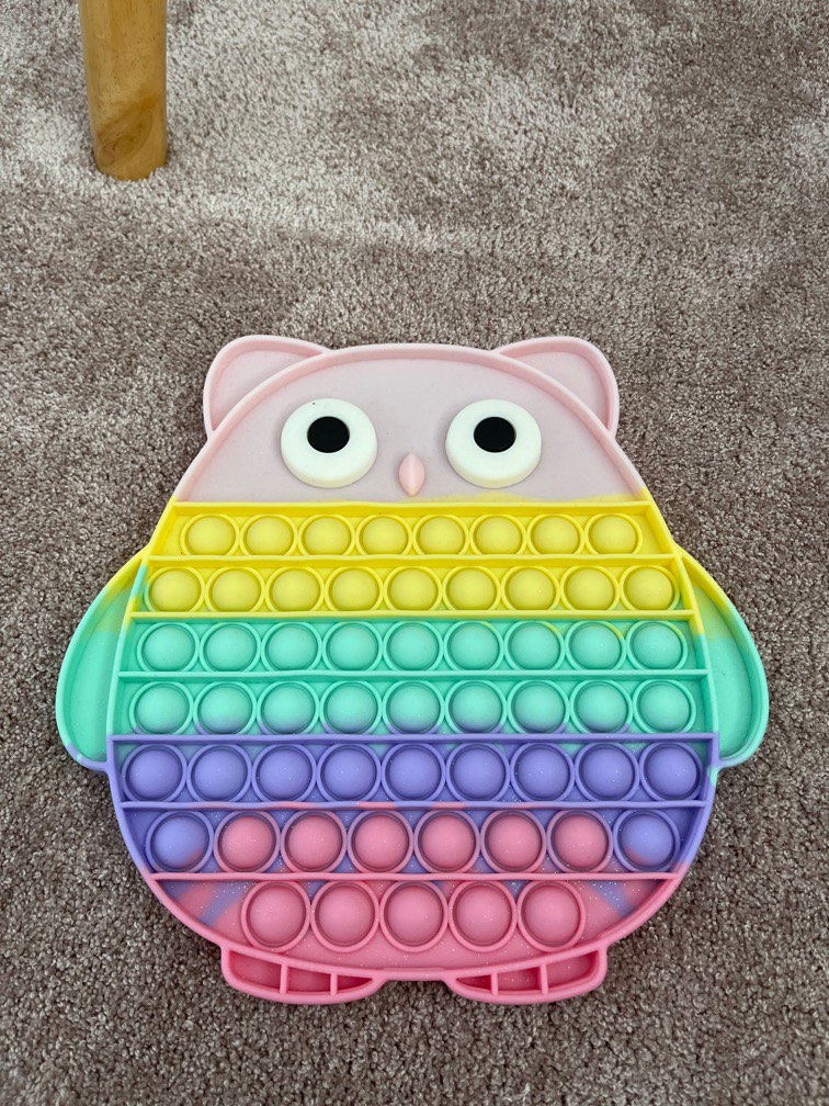 Jumbo owl pop it, Hobbies & Toys, Toys & Games on Carousell