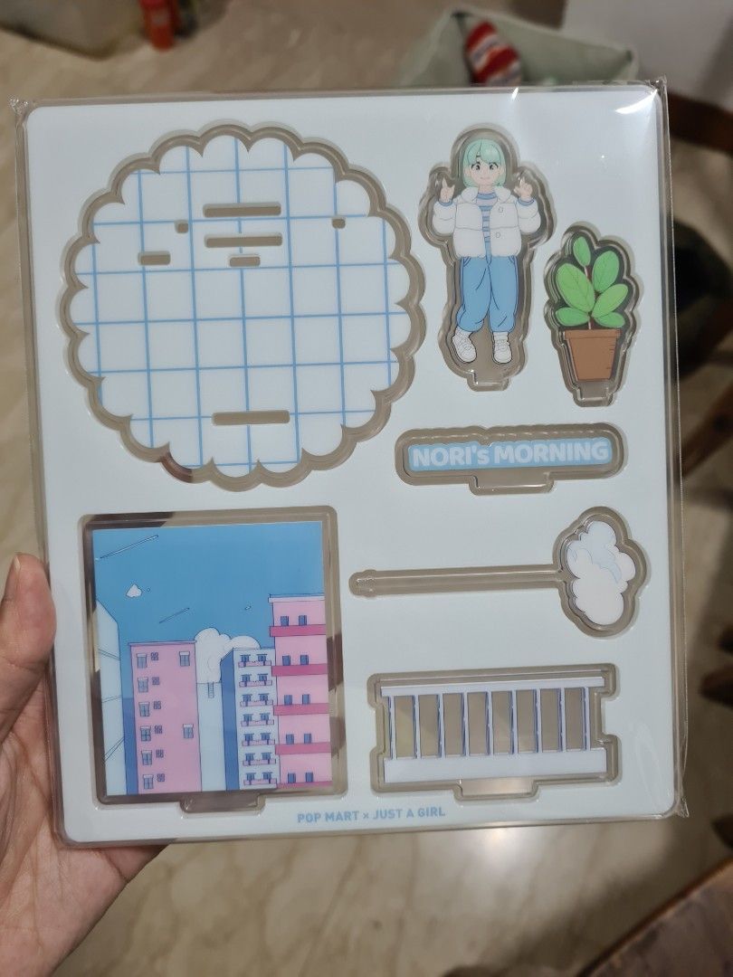 (JAPAN EXCLUSIVE) Just a girl nori's morning acrylic phone stand ...