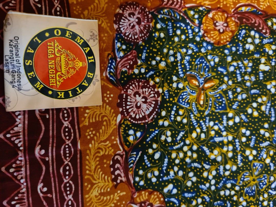 Kain Batik tiga negeri lasem., Desain & Kerajinan Tangan, Barang ...