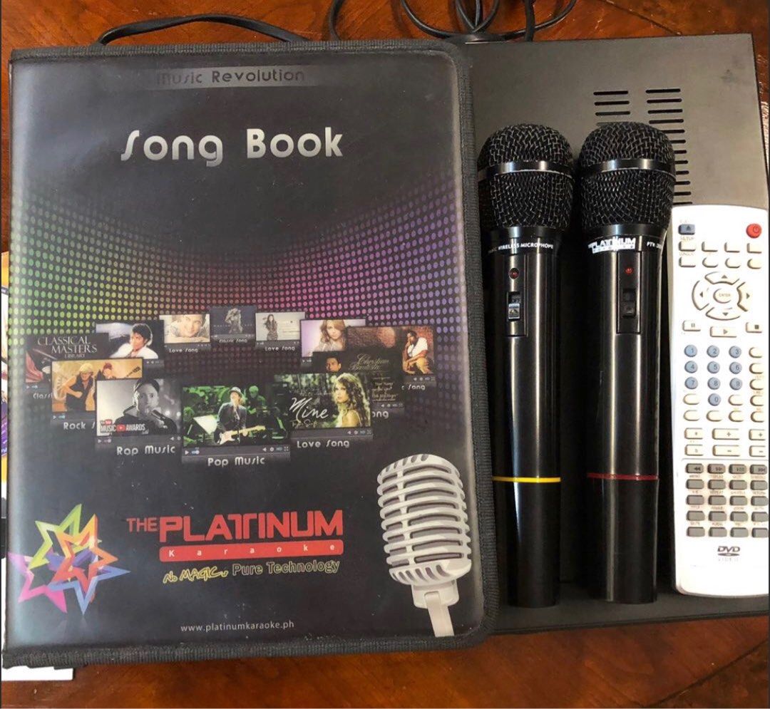 Karaoke Bmb Platinum Set (w/mic set), TV & Home Appliances, TV ...