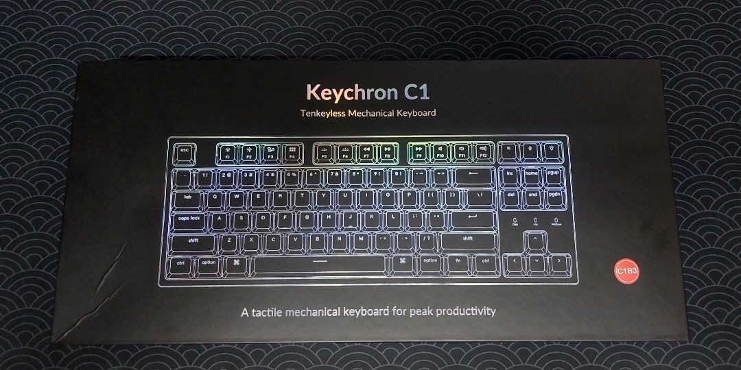 Keychron C1 RGB brown switch, Computers & Tech, Parts & Accessories ...