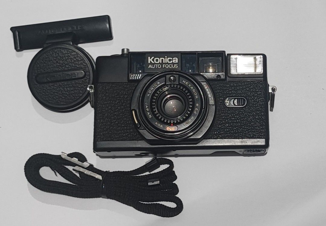 Konica C35 AF2 35mm Film Camera, Photography, Cameras on Carousell