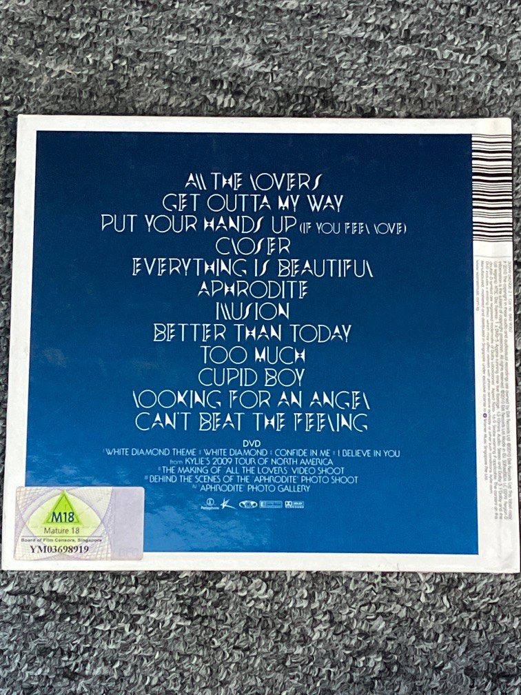 Kylie Minogue Aphrodite /Body Language album, Hobbies & Toys, Music ...