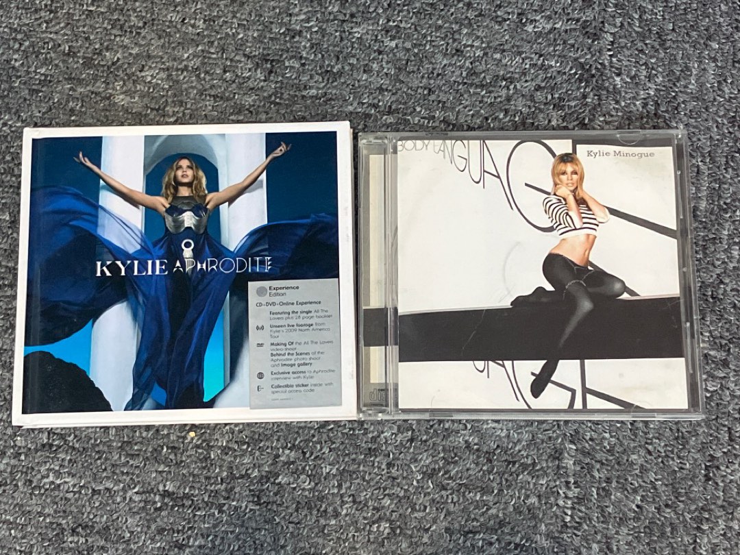 Kylie Minogue Aphrodite /Body Language album, Hobbies & Toys, Music ...