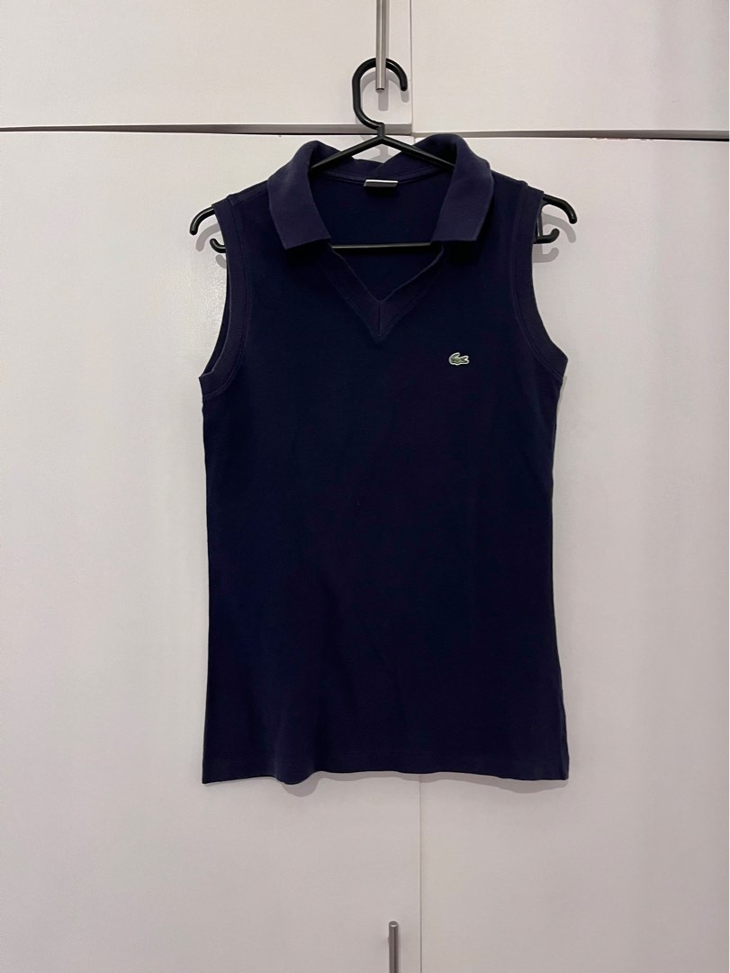 Lacoste Sleeveless, Women's Fashion, Tops, Sleeveless on Carousell