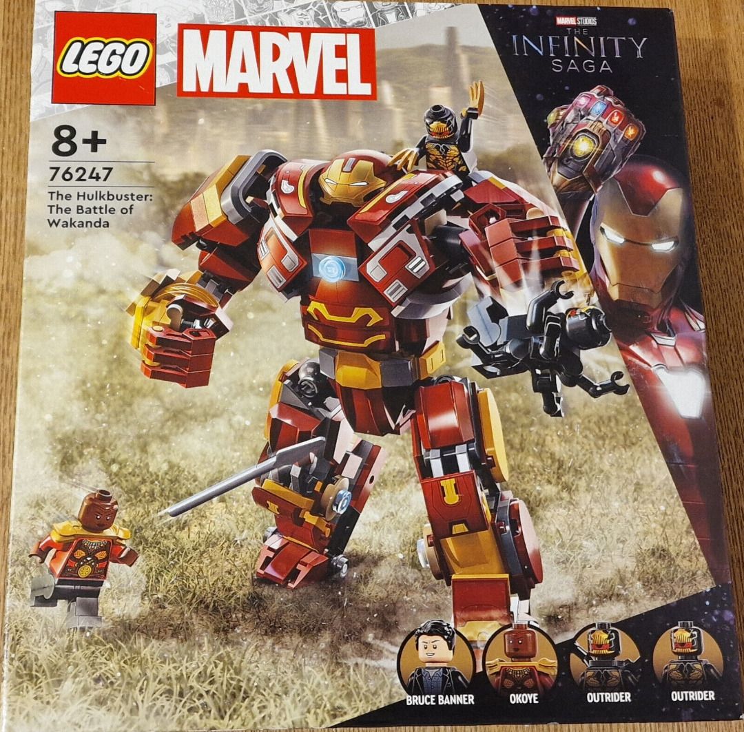 LEGO 76247 - MARVEL Avengers - The Hulkbuster: The Battle of Wakanda ...