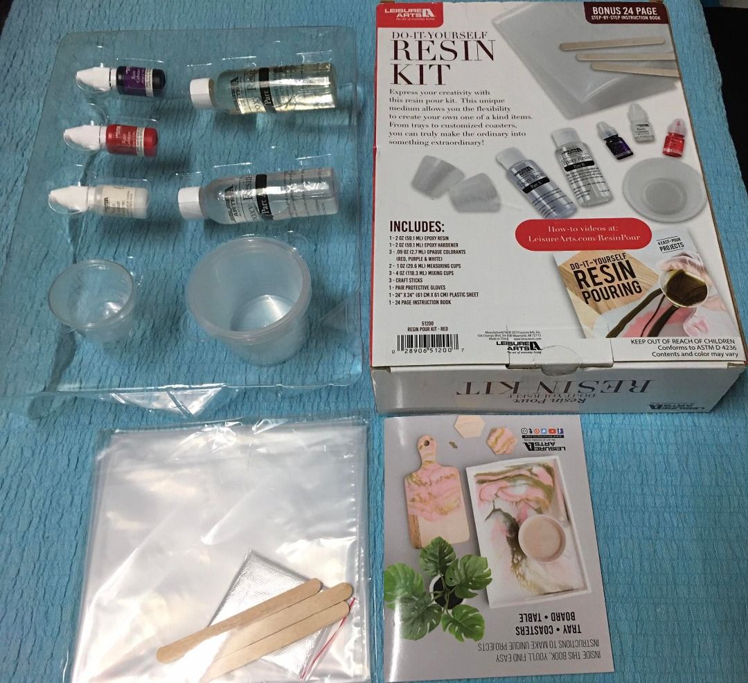 Leisure Arts DIY Resin Kit, Hobbies & Toys, Toys & Games on Carousell