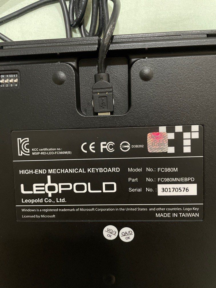 Leopold FC980M keyboard, Computers & Tech, Parts & Accessories, Computer Keyboard on Carousell